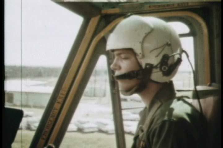 CIRCA 1960s - Army Helicopter Pilots Learn The Huey Helicopter At Ft ... CIRCA 1960s - Army Helicopter Pilots Learn The Huey Helicopter At Ft ...