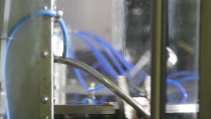 Washing and Cleaning of Milk Stock Footage Video (100% Royalty-free ...