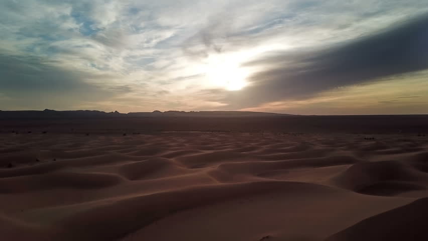 Sun over the desert landscape in Egypt image - Free stock photo ...