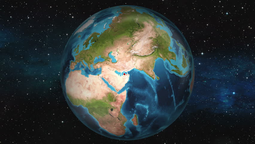 Earth Zoom in Map - Stock Footage Video (100% Royalty-free) 1010010701 ...
