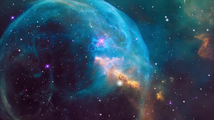 Flying Through the Stars Towards Stock Footage Video (100% Royalty-free ...