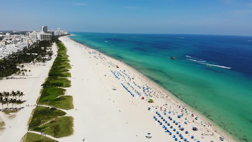 Blue-green water at Miami, Florida image - Free stock photo - Public ...