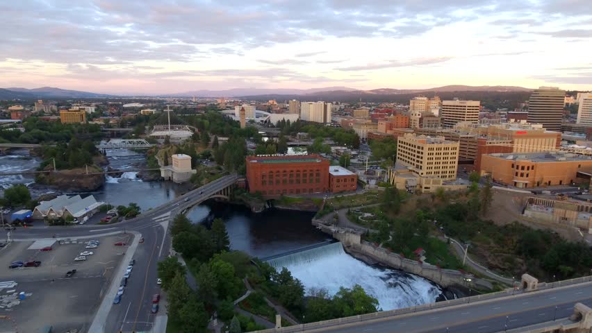Landscape view from Spokane, Washington image - Free stock photo ...