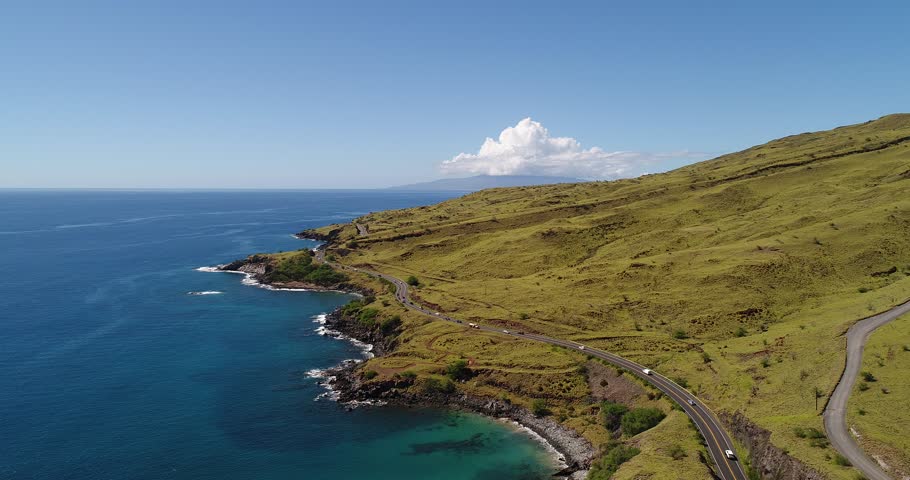 Landscape with ocean and mountains in Lahaina, Hawaii image - Free ...