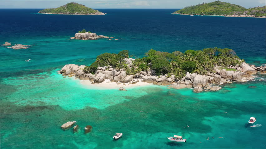 Aerial View of Coco Island, Stock Footage Video (100% Royalty-free ...