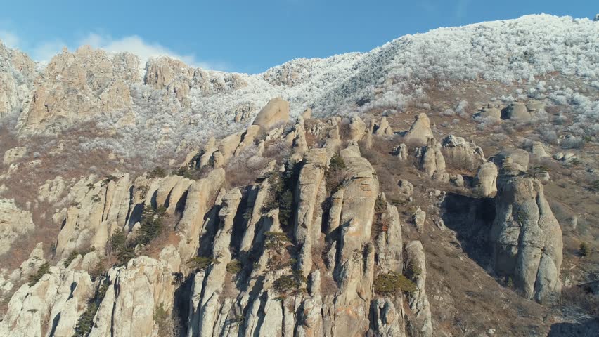 Mountainside, rocks, sky, and beautiful landscape image - Free stock ...