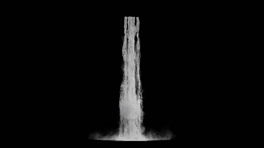 Waterfall Texture Seamless Loop, 4k, Stock Footage Video (100% Royalty ...