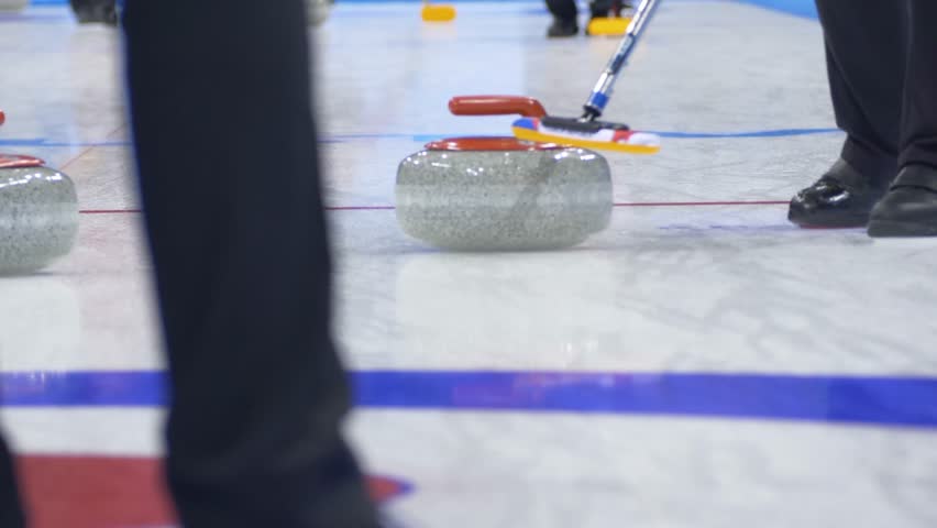 Curling Stones on ice image - Free stock photo - Public Domain photo ...