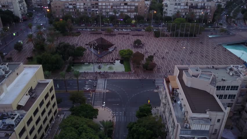 Rabin square in Tel-Aviv, Israel image - Free stock photo - Public ...