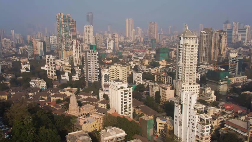 Mumbai, India, Marine Drive, 4k Stock Footage Video (100% Royalty-free ...