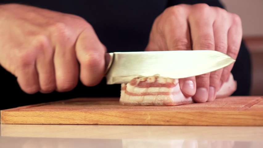 Bacon on Cutting Board image - Free stock photo - Public Domain photo ...