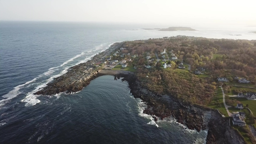 Shoreline Landscape at Acadia National Park, Maine image - Free stock ...