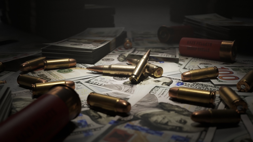 Gun, Bullets, and Cash image - Free stock photo - Public Domain photo ...