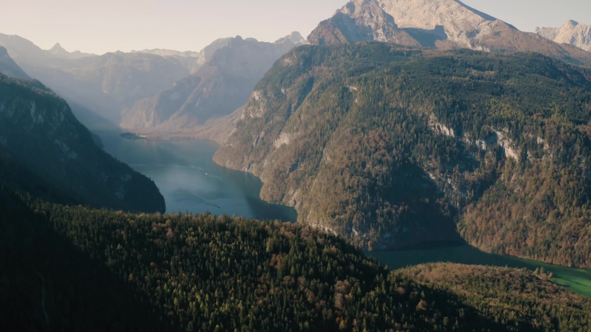 Forest, Trees, and lake landscape in Germany image - Free stock photo ...
