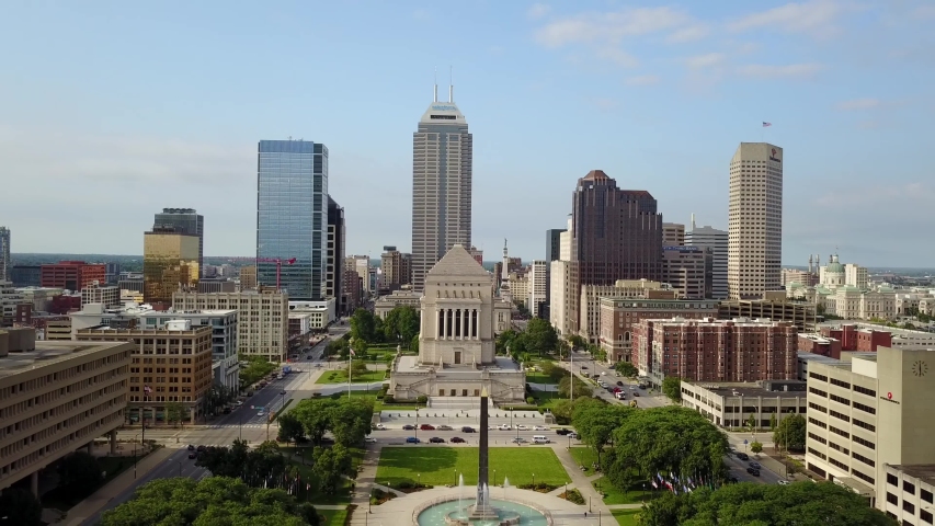 Capital Building and Cityscape in Indianapolis, Indiana image - Free ...
