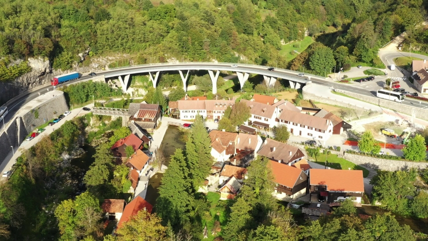 Mills Waterfall with the Mill house image - Free stock photo - Public ...