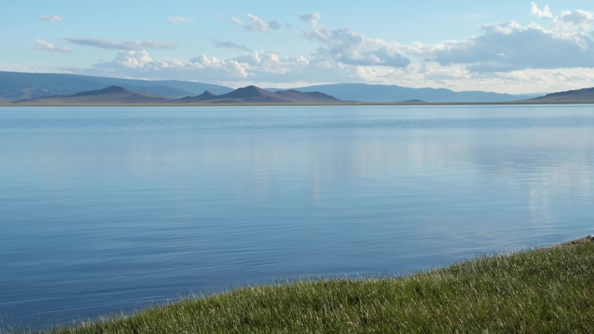 Desert and Grasses with mountains under skies image - Free stock photo ...