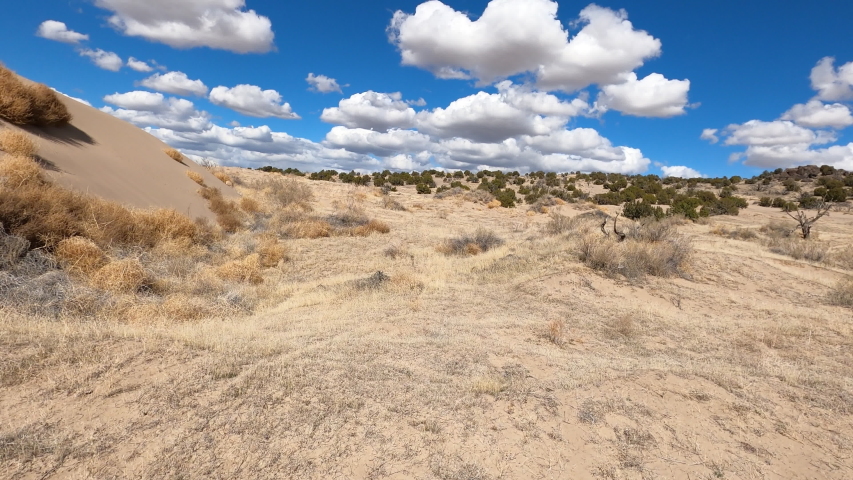Desert Sand Landscape with rocky hills image - Free stock photo ...