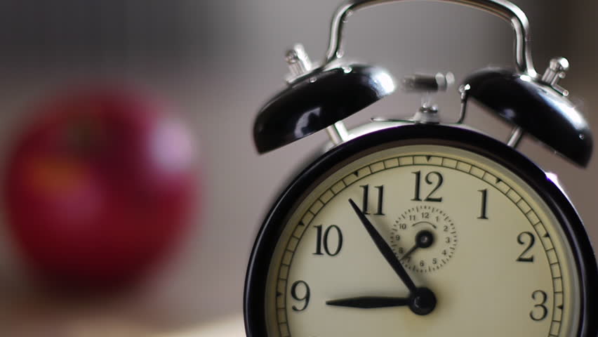 Alarm Clock Going Off with Stock Footage Video (100% Royalty-free ...