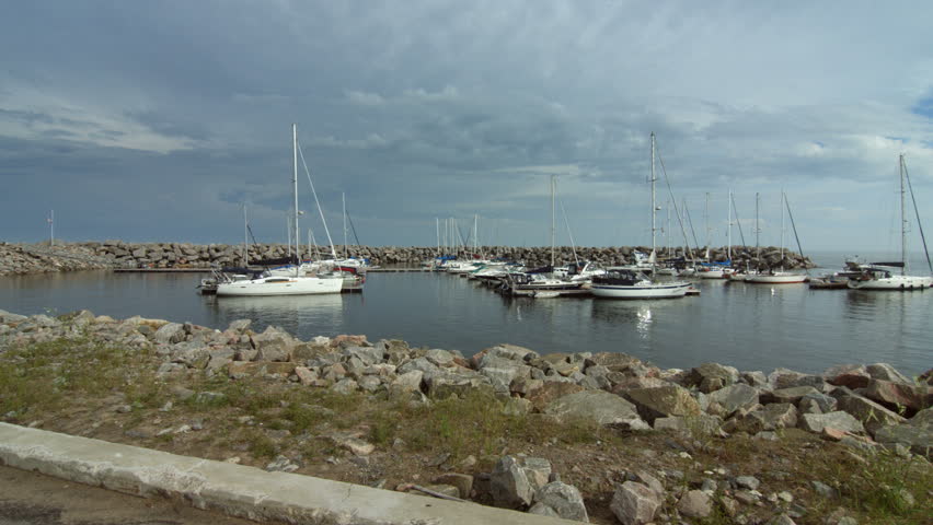 July 15th 2015, Seven-Island, Canada. Steadicam Video Of The Sept-Iles ...