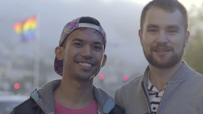 Homosexual Couple Gay People Same Sex Marriage Between Hispanic Men