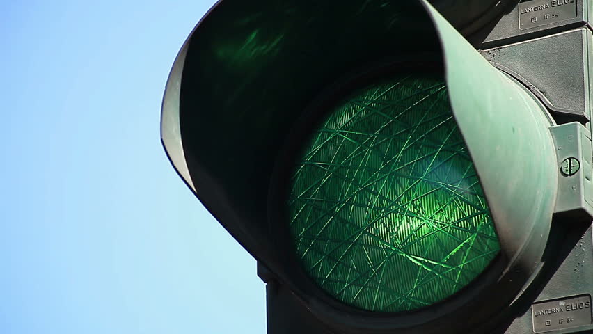Semaphore - Traffic Light Sequence Stock Footage Video (100% Royalty ...