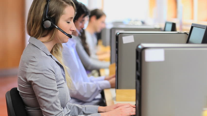 women-call-center-consultants image - Free stock photo - Public Domain ...