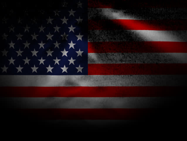 Melting United States Flag Stock Footage Video (100% Royalty-free ...