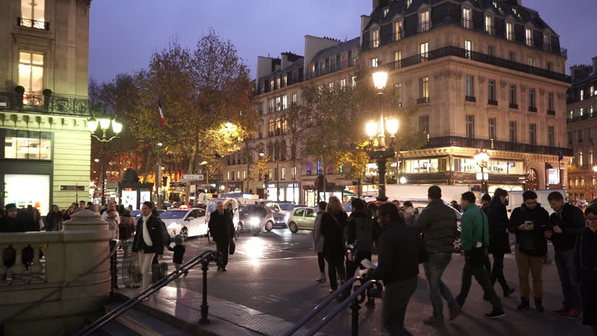 A Busy Place in Front Stock Footage Video (100% Royalty-free) 14642491 ...