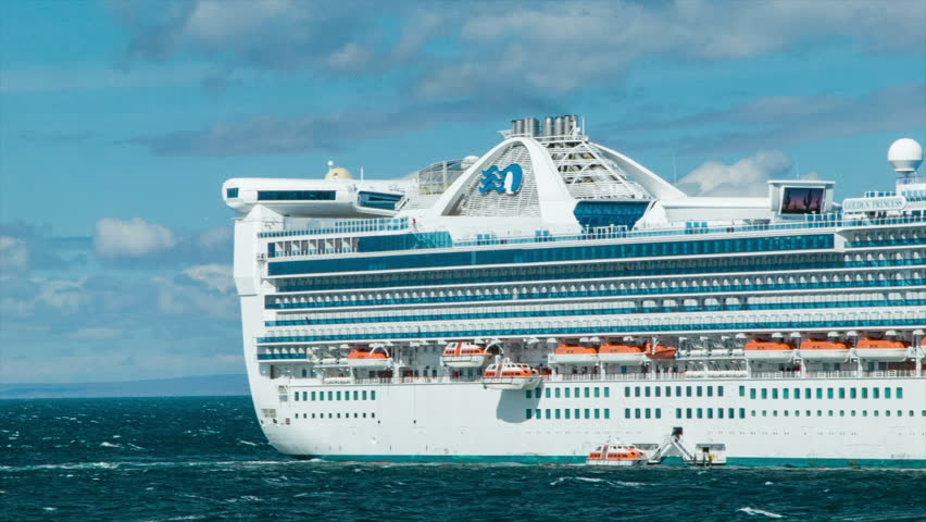 Stock video of at sea - 2016: golden princess | 15013111 | Shutterstock