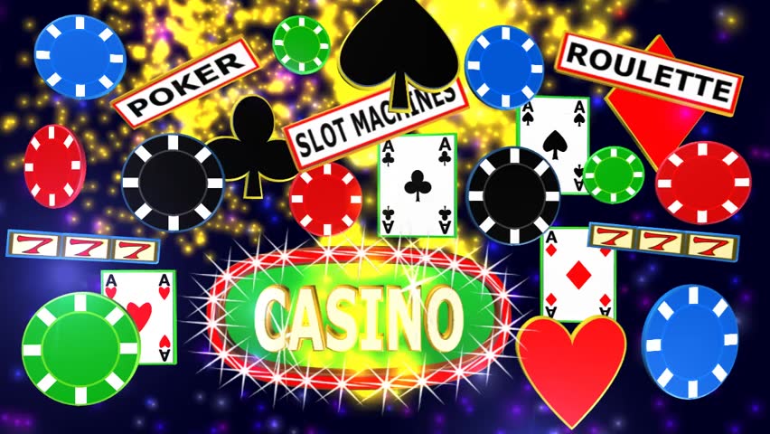 Casino, Video Animation Stock Footage Video (100% Royalty-free ...