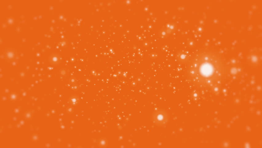 Particles in Orange Space Seamless Stock Footage Video (100% Royalty ...
