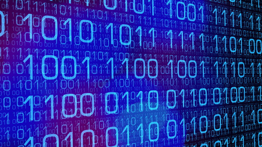 Sequence Of Changing Data And Computer Programming Information. This Is ...