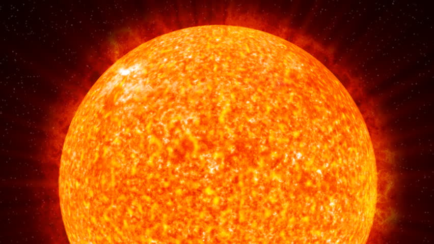 Sun On Fire Hd Animation Stock Footage Video (100% Royalty-free ...