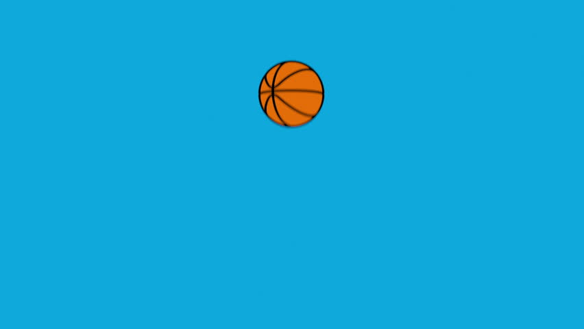 Basket Ball Bouncing, Animated Loop, Stock Footage Video (100% Royalty ...