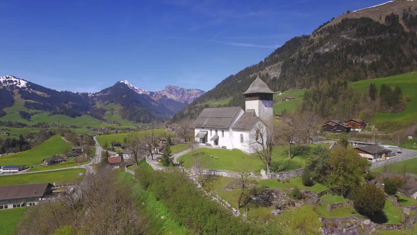 Stock video of 4k house of god aerial shot | 17895091 | Shutterstock