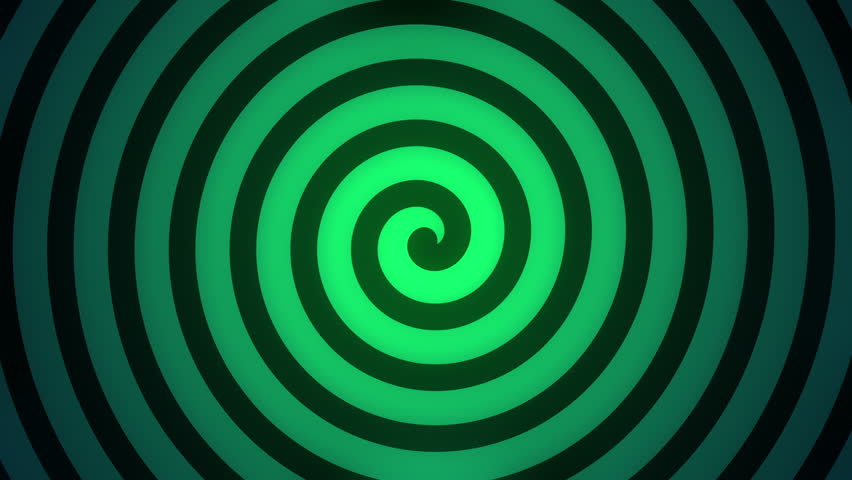 Rotating Hypnotic Swirl, Green Tint. Seamless Loop. More Color ... Rotating Hypnotic Swirl, Green Tint. Seamless Loop. More Color ...