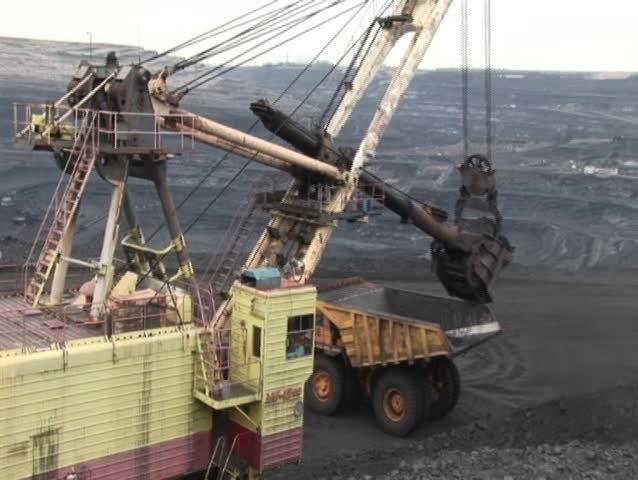 Loading of Coal By a Stock Footage Video (100% Royalty-free) 1818911 ...