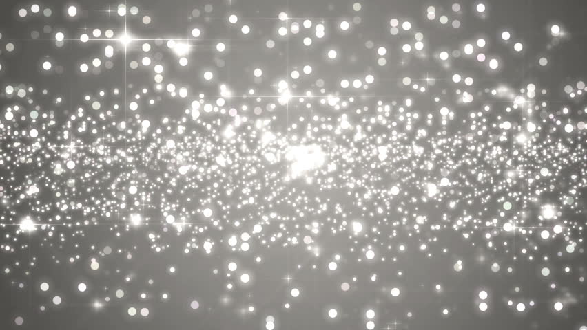 Fully Looping Grey Abstract Background With Particles And Stars ...