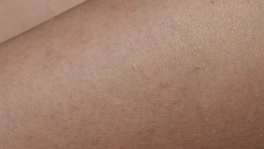 Skin Texture Of Female Highly Detailed Close-up 4K 2160p 30fps UltraHD ...