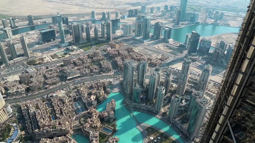 Highest View 4k Time Lapse On Dubai City Stock Footage Video 6262826 ...
