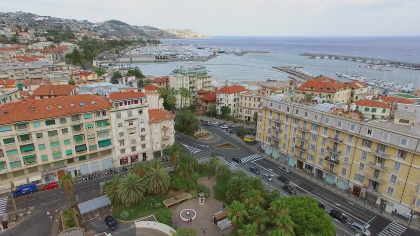 SANREMO, ITALY - SEPTEMBER 10, 2014 Sanremo San Remo City Italian Old ...