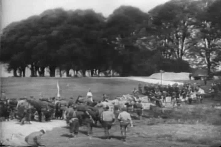 Cowboys Herding Cattle On Ranch Stock Footage Video 3257638 | Shutterstock