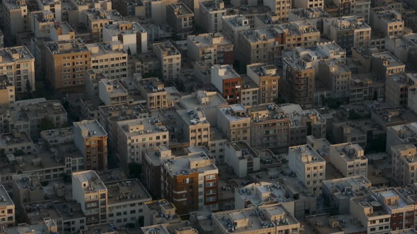TABRIZ, IRAN - 18 NOVEMBER 2013: Skyline Of Tabriz City In Northwestern ...
