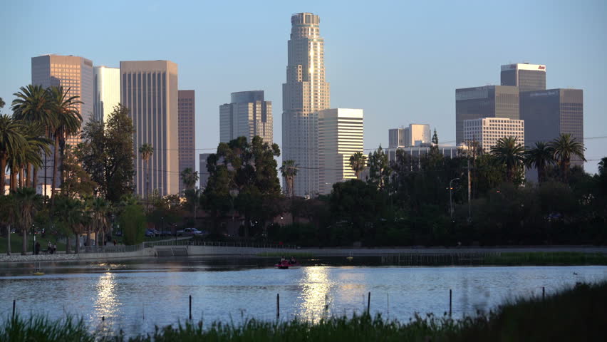 Waterfront View Of Downtown Edmonton, AB Stock Footage Video 1080682 ...