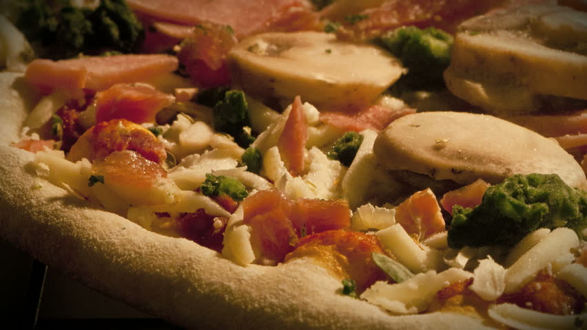 Timelapse of Pizza Baking Full Stock Footage Video (100% Royalty-free ...
