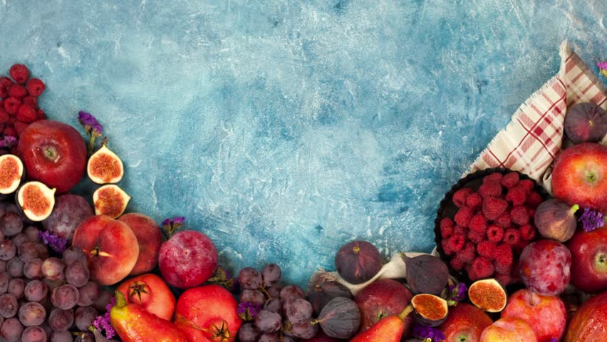 Fruits Stop Motion Animation with Stock Footage Video (100% Royalty ...