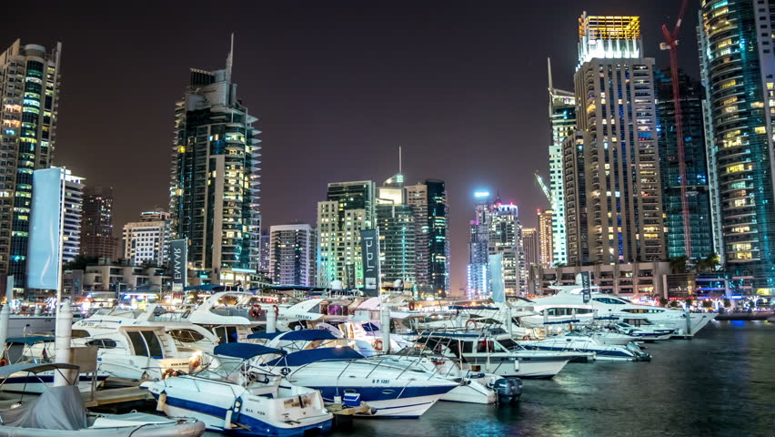 Dubai, United Arab Emirates - September 22, 2016: Views Of The Dubai ...