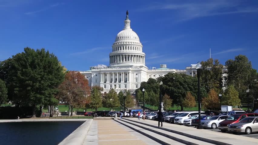 WASHINGTON, DC - OCT. 3, 2016: US Capitol Grounds Area Closed. Restored ...