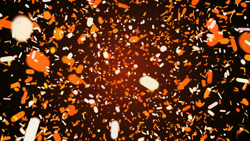 Fire Dust Particle Explosion, Light Ray Effect. UHD 4k 3840x2160 ...